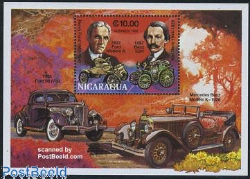 Stamp 1994, Nicaragua Ford model A s/s, 1994 - Collecting Stamps ...
