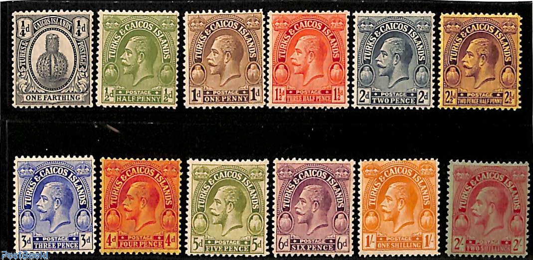 Stamp 1923, Turks and Caicos Islands Definitives, WM Script-CA, Postage ...