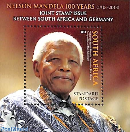 Stamp 2018, South Africa Nelson Mandela s/s, 2018 - Collecting Stamps ...